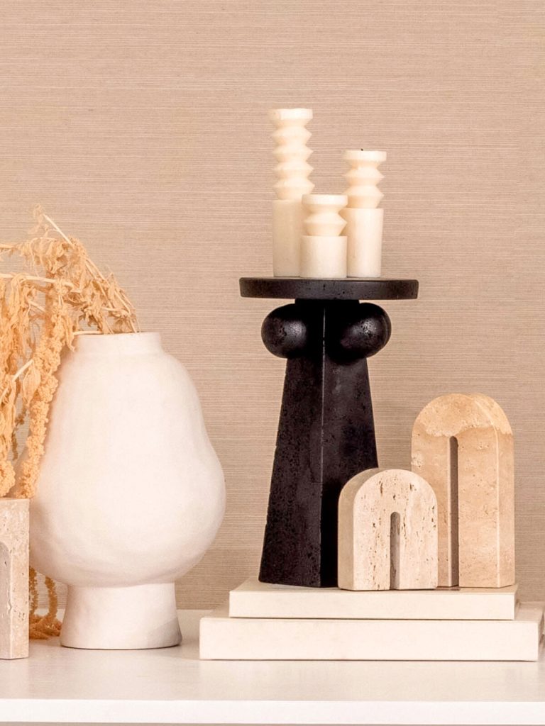 Kuba Tabletop Plate - 2 Colours - Infinite Interior Design & Renovations